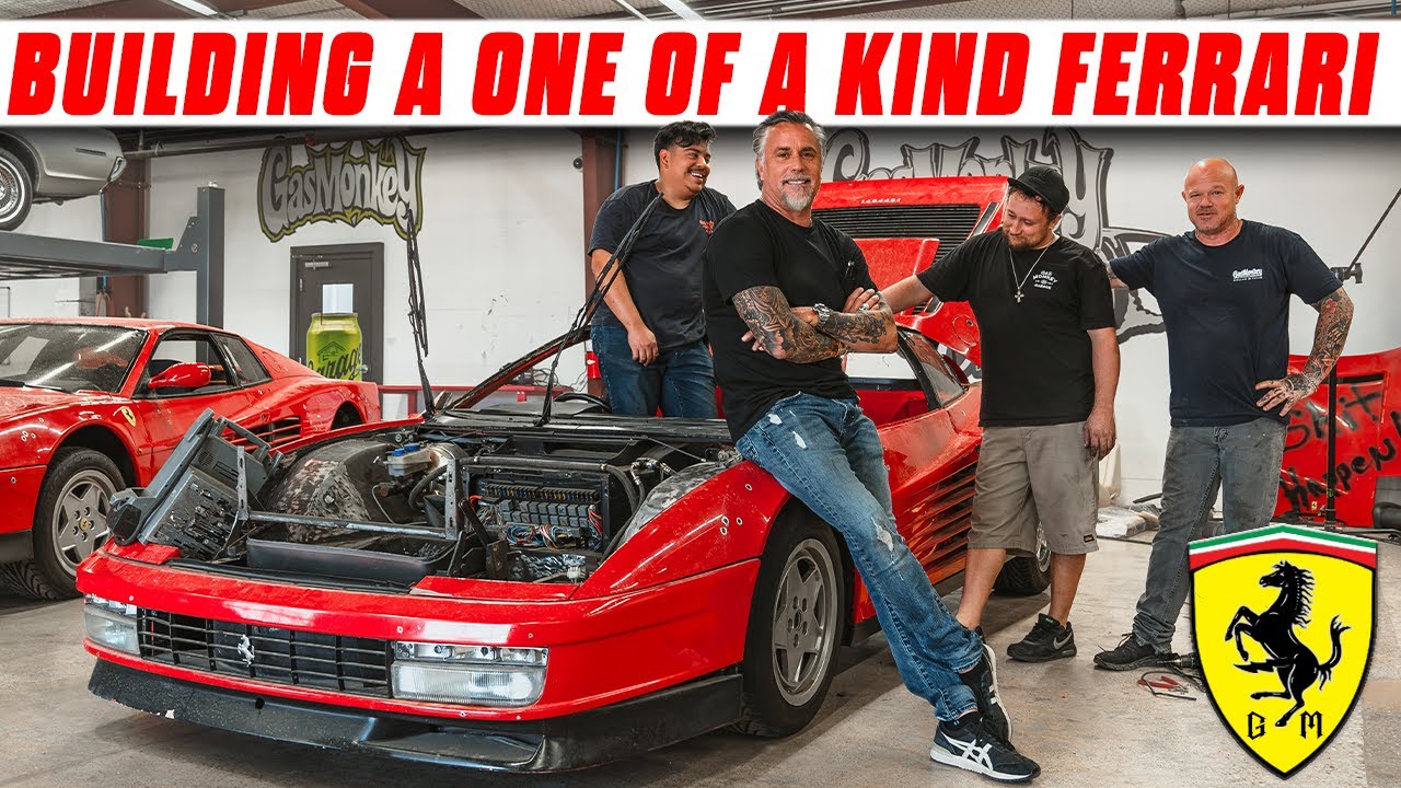 BUILDING A TRUE ONE OF A KIND FERRARI TESTAROSSA - PT 1 – Gas Monkey Garage