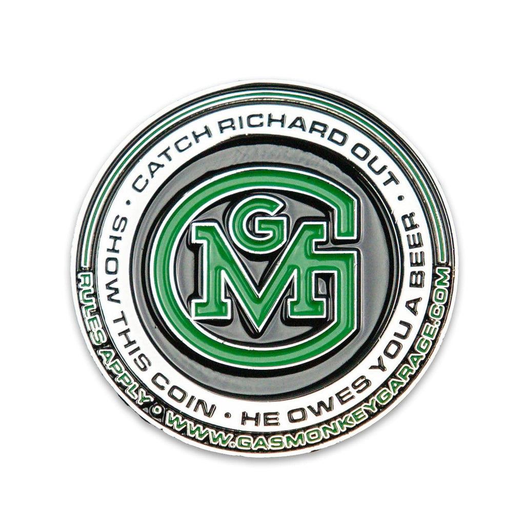GMG The Free Beer Challenge Coin – Gas Monkey Garage