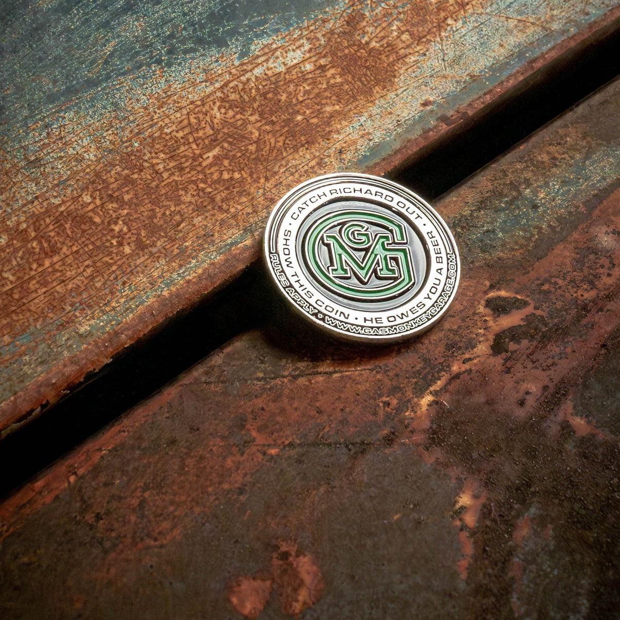 GMG The Free Beer Challenge Coin – Gas Monkey Garage