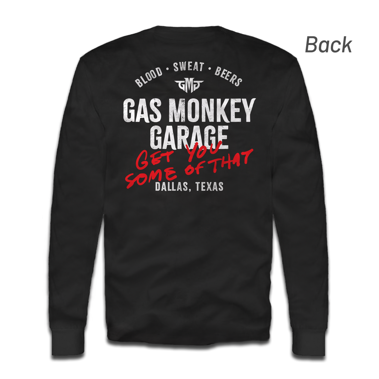 GMG Wing Logo Long Sleeve Tee – Gas Monkey Garage