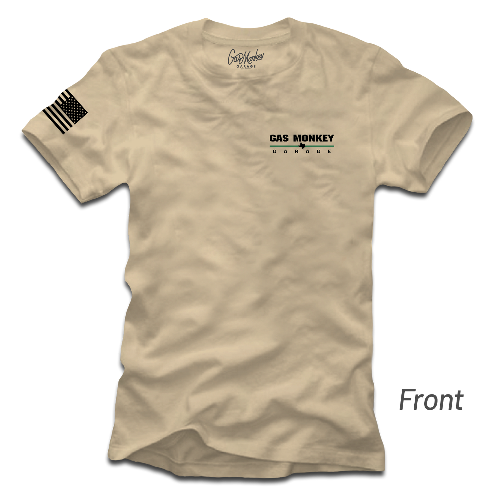 GMG Thin Green Line Tee – Gas Monkey Garage