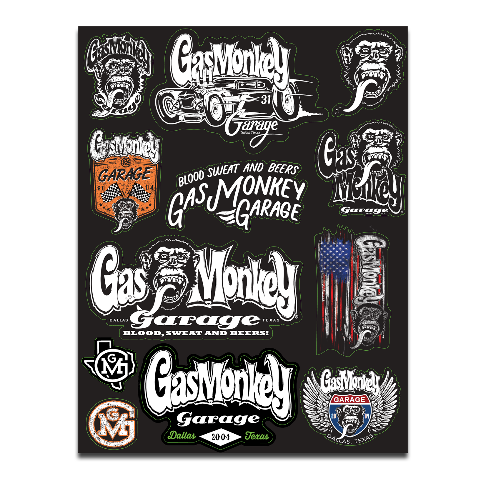 Gas Monkey Sticker